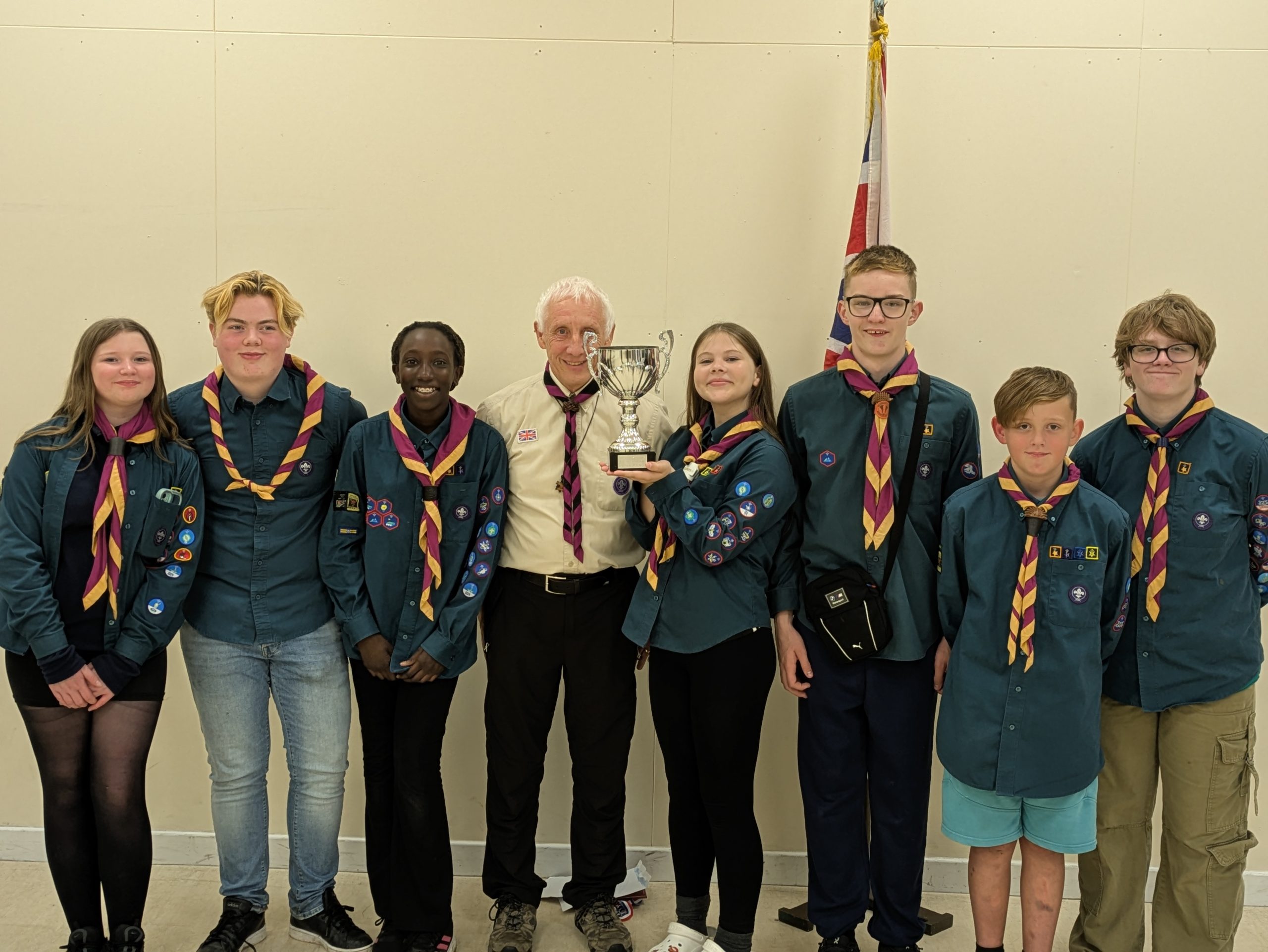 Scouts and Young Leader Chariot Race Success - 16th Wigan Scouts Group